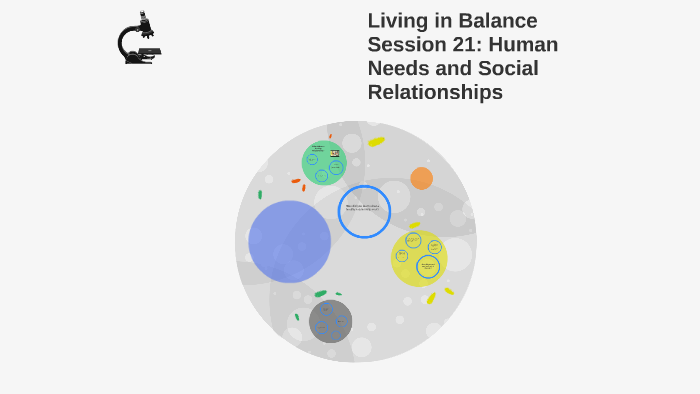 Living in Balance Session 21: Human Needs and Social Relatio by Kristin ...
