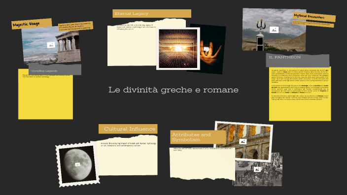 Le divinità greche e romane by SIMONE REPETTO on Prezi