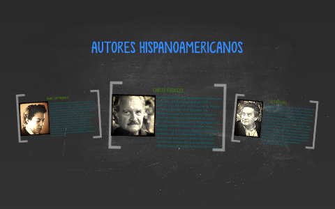 AUTORES HISPANOAMERICANOS by Luis Carlos Gonell Marte on Prezi