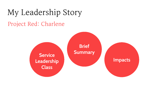My Leadership Story by Charlene Ludwick on Prezi