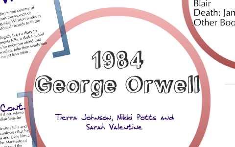 1984 George Orwell by Sarah Valentine on Prezi