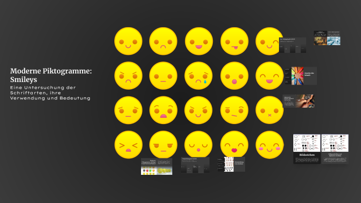 Moderne Piktogramme: Smileys by Mats Dudler on Prezi