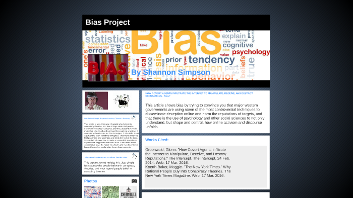 Bias Project by on Prezi