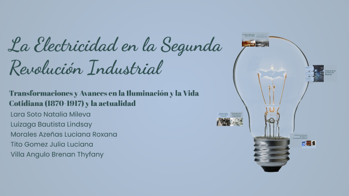 La Electricidad En La Segunda Revolución Industrial By Lin Luim On Prezi