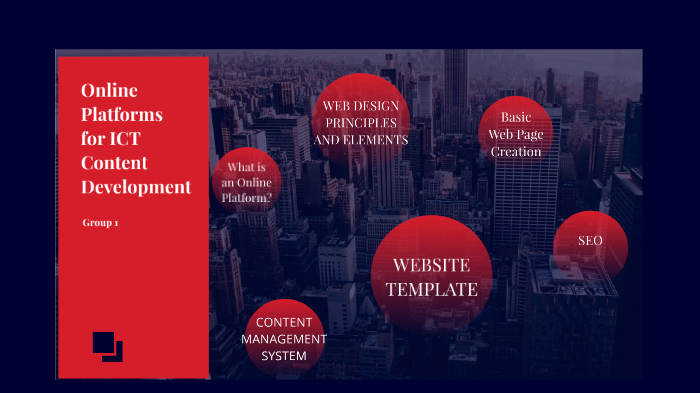 Lesson 6 : Online Platforms for ICT Content Development by Rkle Company ...