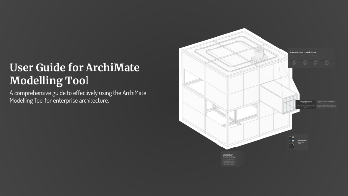 User Guide for ArchiMate Modelling Tool by Samah Eisa on Prezi