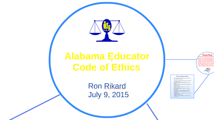 Alabama Educator Code of Ethics by Ron Rikard on Prezi