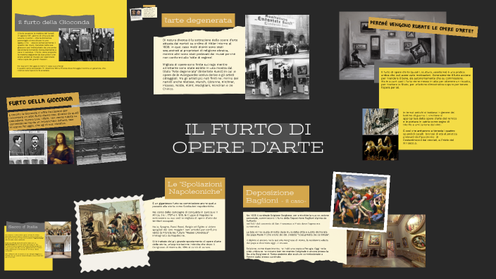IL FURTO DI OPERE D'ARTE by laura cg on Prezi