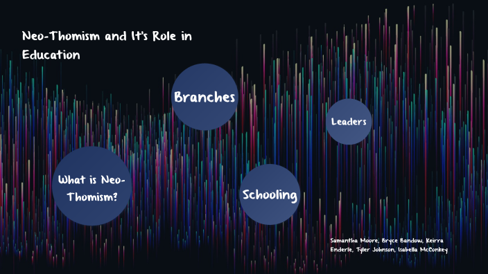 Neo-Thomism and It's Role in Education by Samantha Moore on Prezi