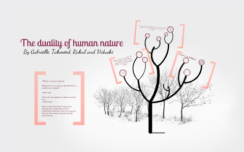 The duality of human nature by Vidushi Saxena on Prezi