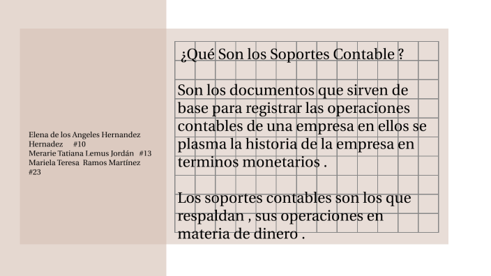 Soportes Contables by Mariela on Prezi