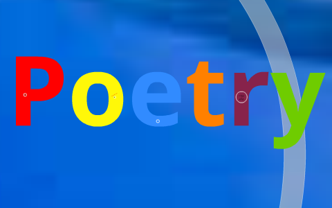 Year 4 Poetry: Unit 1 Lesson 1/4 by Mr Shaw on Prezi