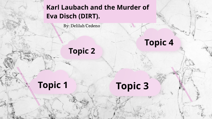 Karl Laubach and the Murder of Eva Disch (DIRT) by Delilah Cedeno on Prezi