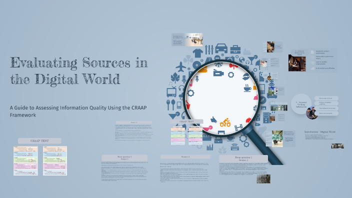 Evaluating Sources in the Digital World: The CRAAP Test by Luikei Ng on ...