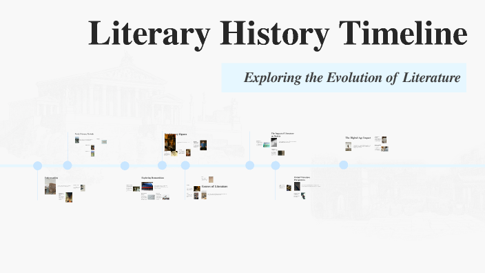 Literary History Timeline by Byol Dal on Prezi
