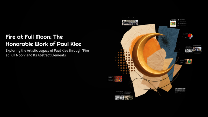 Fire at Full Moon: The Honorable Work of Paul Klee by ILIE MARILENA on ...