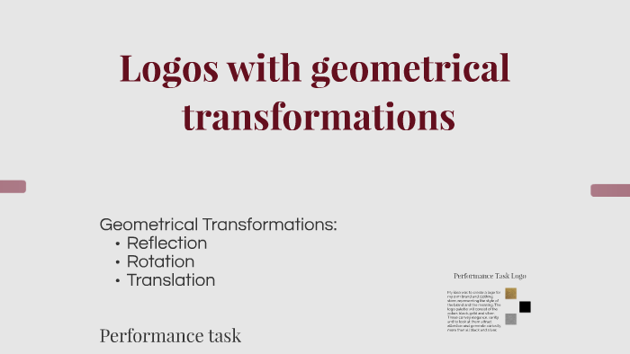 Logos with geometrical transformations by Juanita Gomez Cortes on Prezi