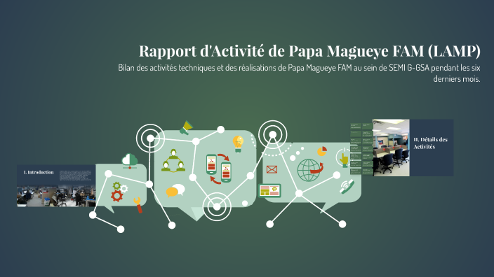 Rapport d'Activité de Papa Magueye FAM (LAMP) by LAMPDEVS 74 on Prezi