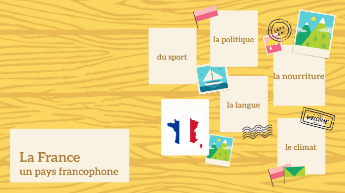 français: un pays francophone: la France by Olivia De Pauw on Prezi