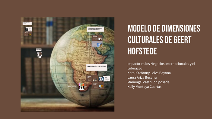 MODELO DE DIMENSIONES CULTURALES DE GEERT HOFSTEDE by Karol stefanny ...