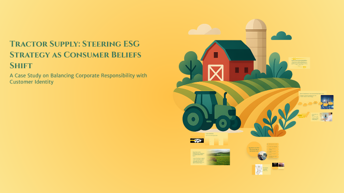 Tractor Supply: Steering ESG Strategy as Consumer Beliefs Shift by ...