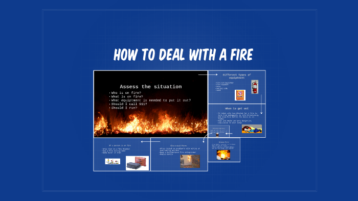 How to put out a fire by Cameron Garrelts