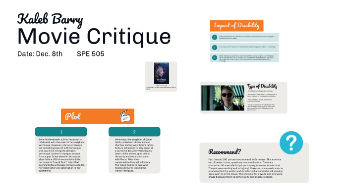 SPE 505 - Movie Critique by Kaleb Barry on Prezi