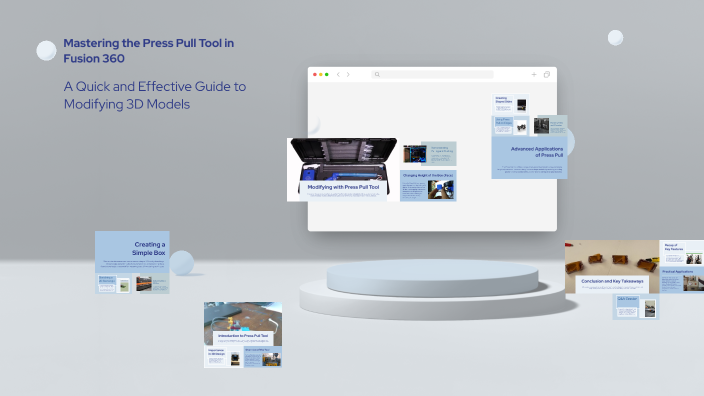 Mastering the Press Pull Tool in Fusion 360 by ECEc cECEC on Prezi