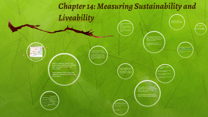 Chapter 14: Measuring Sustainability and Liveability by kim williams on ...