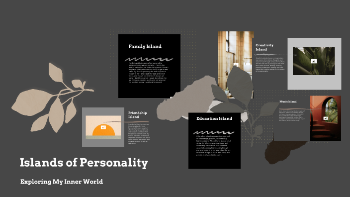 Islands of Personality by Tina D on Prezi