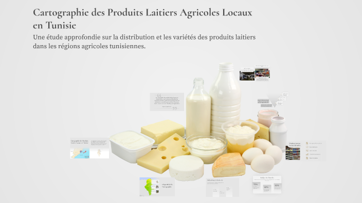 Cartographie des Produits Laitiers Agricoles Locaux en Tunisie by eya ...
