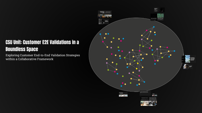 CSU Unit: Customer E2E Validations in a Boundless Space by Varun Yeruva ...