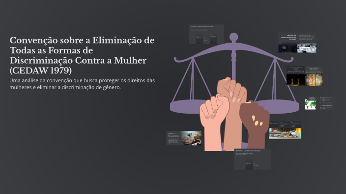 Convenção sobre a Eliminação de Todas as Formas de Discriminação Contra ...