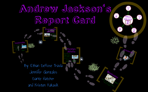 Andrew Jackson's Report Card by Dante Hatcher on Prezi