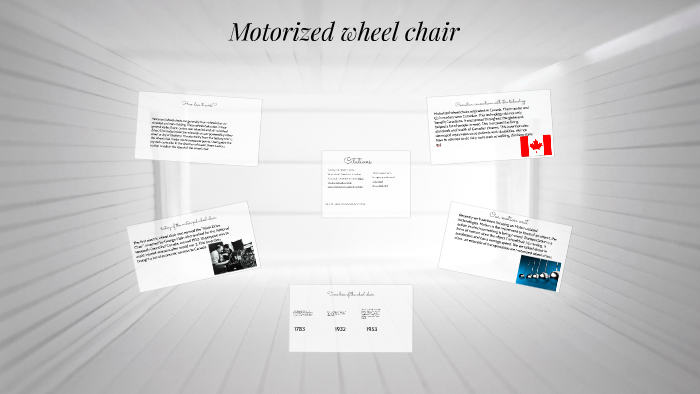 Motorized wheel chair by aleena bukhari on Prezi