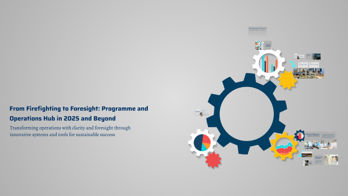 From Firefighting to Foresight: Programme and Operations Hub in 2025 ...