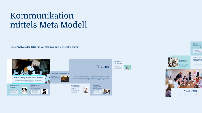 Kommunikation mittels Meta Modell by Nicole Koch on Prezi