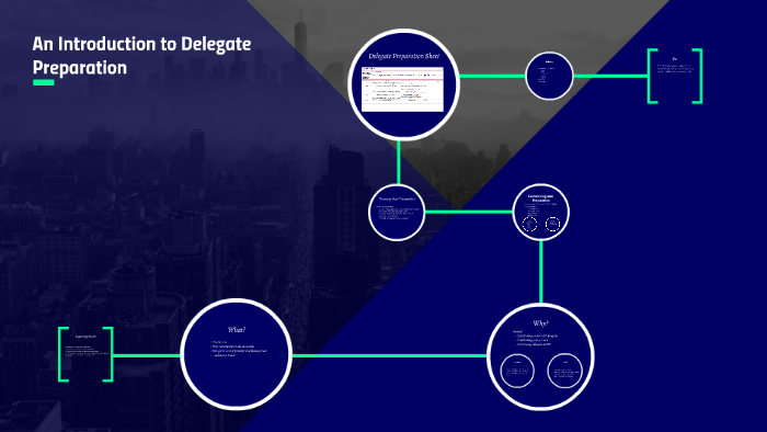 An Introduction to Delegate Preparation by on Prezi