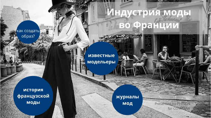 индустрия моды во Франции by Daria Nikitenko on Prezi