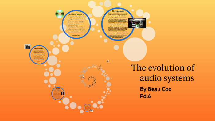 The evolution of audio systems by Beau Cox on Prezi
