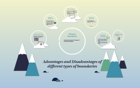 Advantages and Disadvantages of different types of boundarie by Travis ...