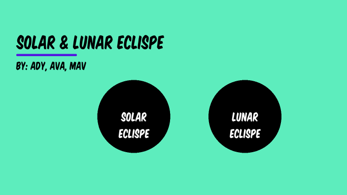 Solar and Lunar Eclipse by Adysen Carney on Prezi