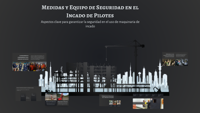 Medidas y Equipo de Seguridad en el Incado de Pilotes by asta dragnel ...