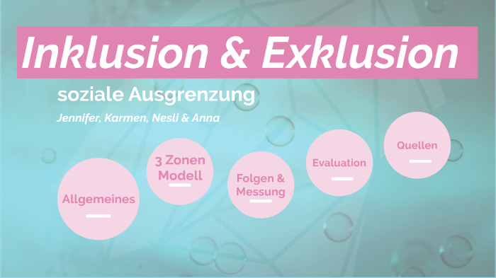 Inklusion und Exklusion by Anna Mariel on Prezi