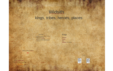Widsith by Christel Weber on Prezi