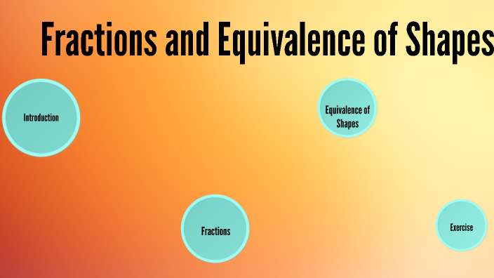 Fractions and Equivalence of Shapes by Rand Odat on Prezi