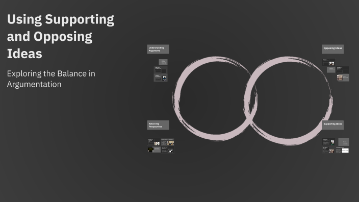 Using Supporting and Opposing Ideas by Nichole Garcia on Prezi