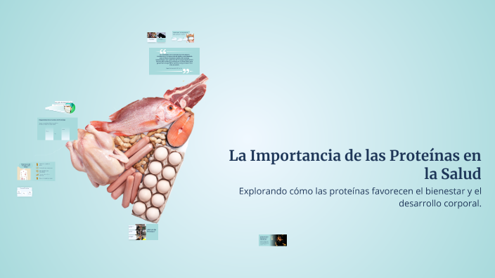 La Importancia de las Proteínas en la Salud by adaw awdwa on Prezi