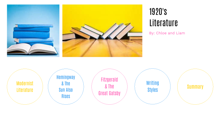1920's Literature by Chloe Evans on Prezi