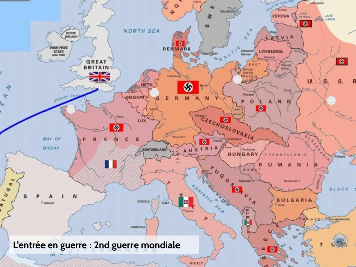 WW2 presentation by Justine Duprat on Prezi